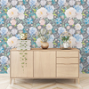 Jasper Bloom in Light Fog Wallpaper by Indy Bloom | Hawthorne Supply Co