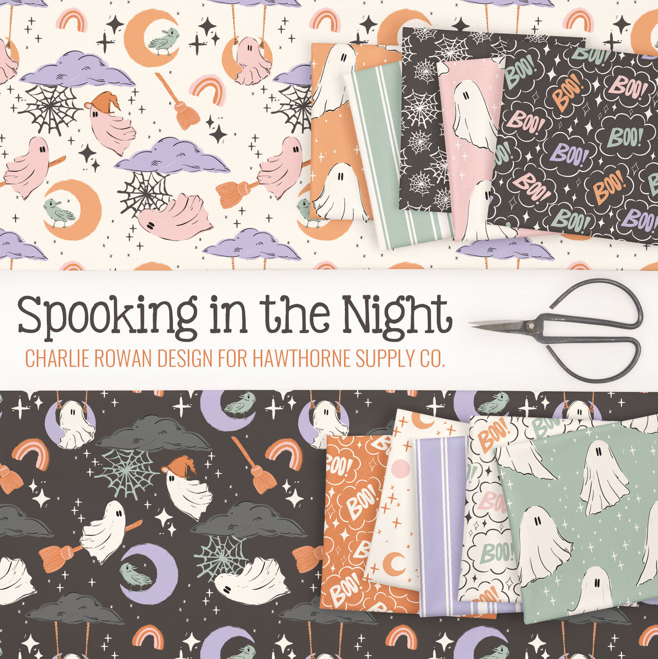 Spooking in the Night by Charlie Rowan Designs | Hawthorne Supply Co