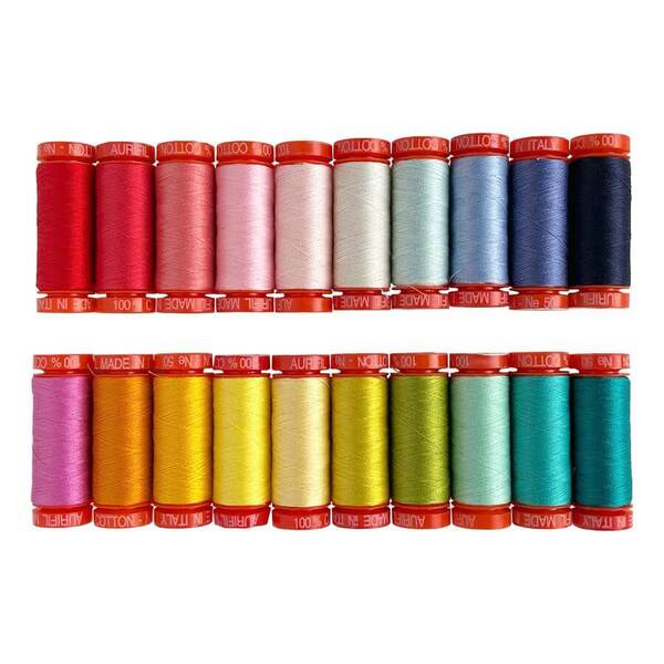 Tula Pink Besties Thread Set - Aurifil Thread Collection | Hawthorne ...
